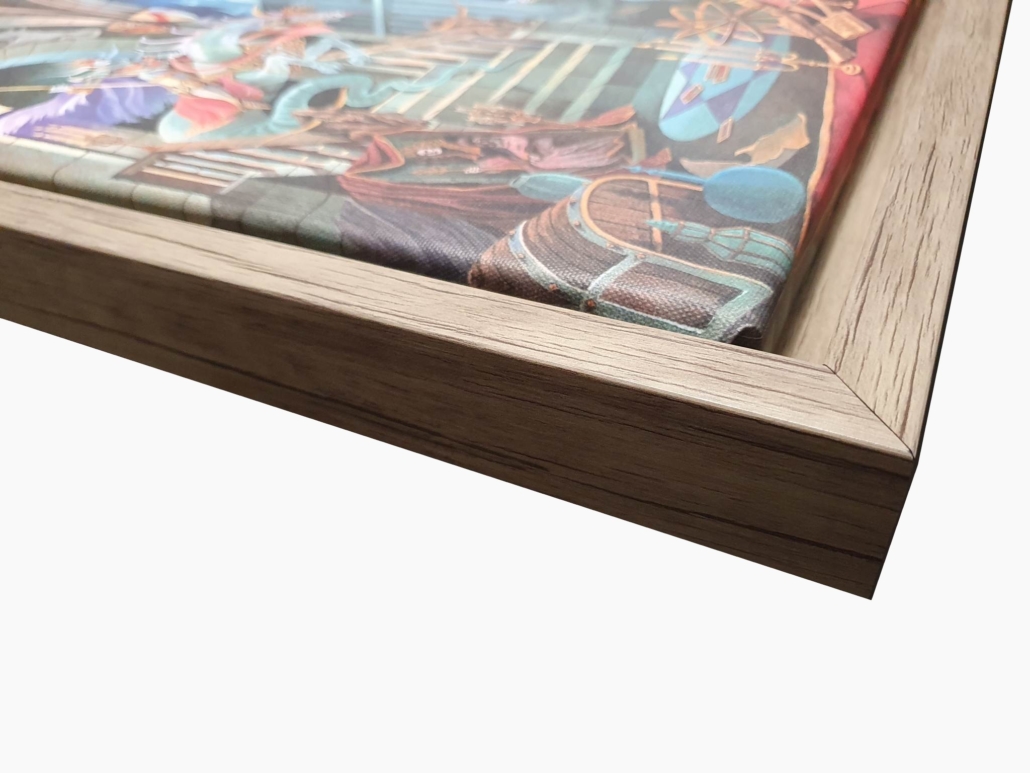 Cadre bois clair | Nestiveqnen Éditions